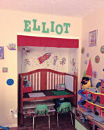 Convert a Crib into a Desk