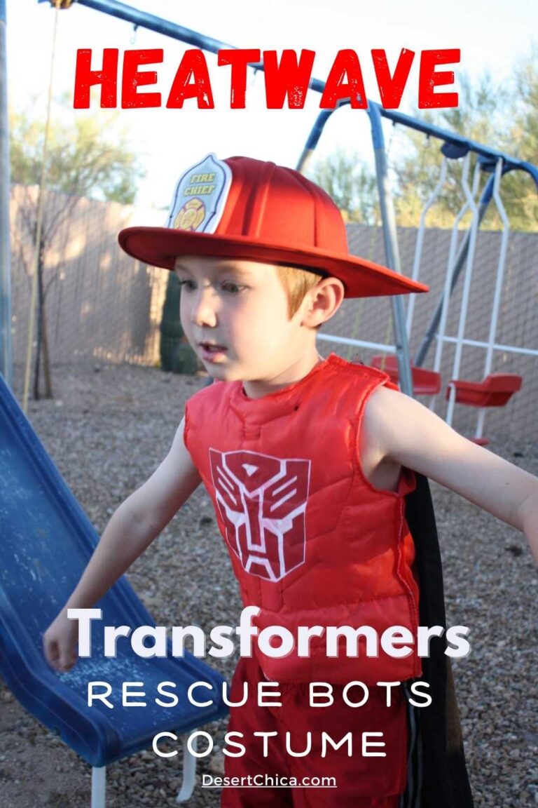Easy Transformers Rescue Bots Costume - Desert Chica