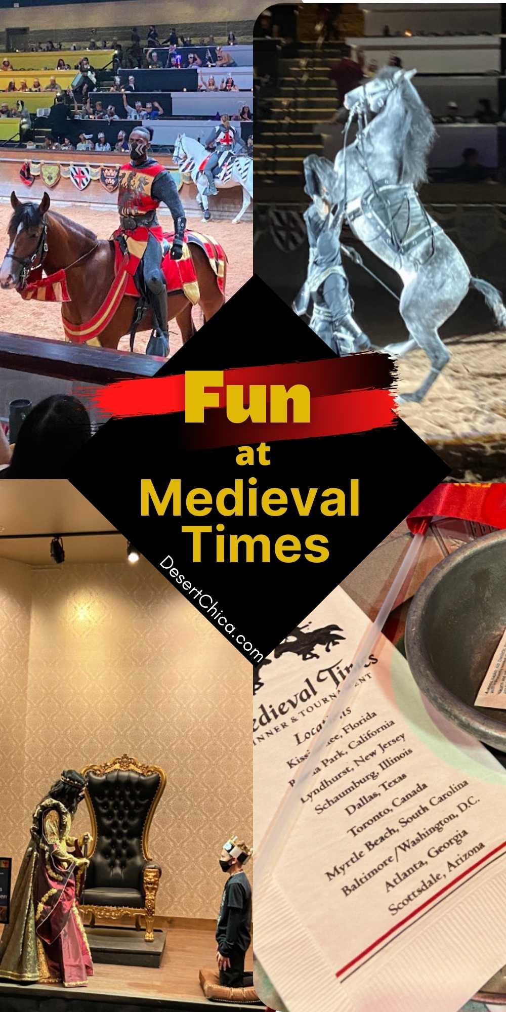 Our Medieval Times Adventure With Kids - Desert Chica
