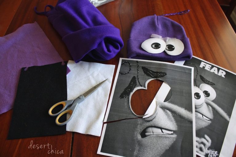 DIY Fear from Inside Out Costume - Desert Chica