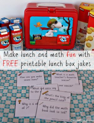 Math Lunch Box Notes - Desert Chica