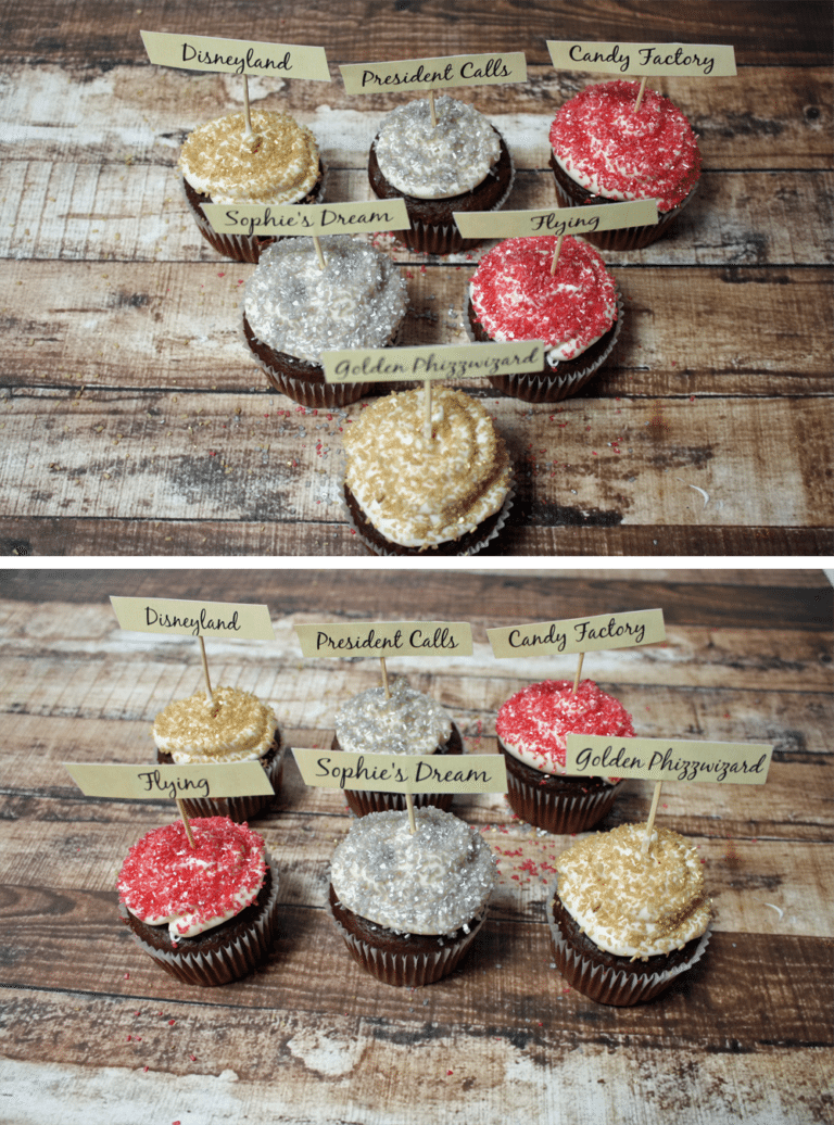 BFG Cupcakes - Desert Chica