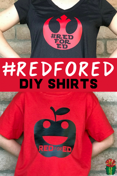 DIY Red For Ed Shirt - Desert Chica