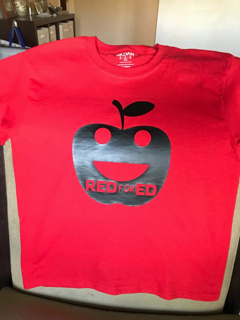 DIY Red For Ed Shirt - Desert Chica