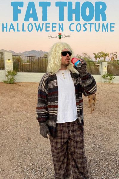 How to dress like Easy Fat Thor Costume From Endgame - Desert Chica