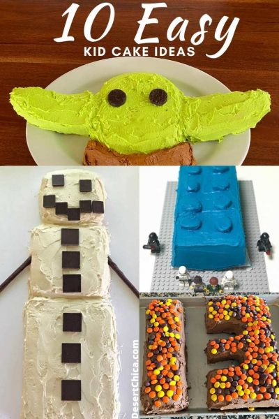 Easy Birthday Cake Ideas For Kids - Desert Chica