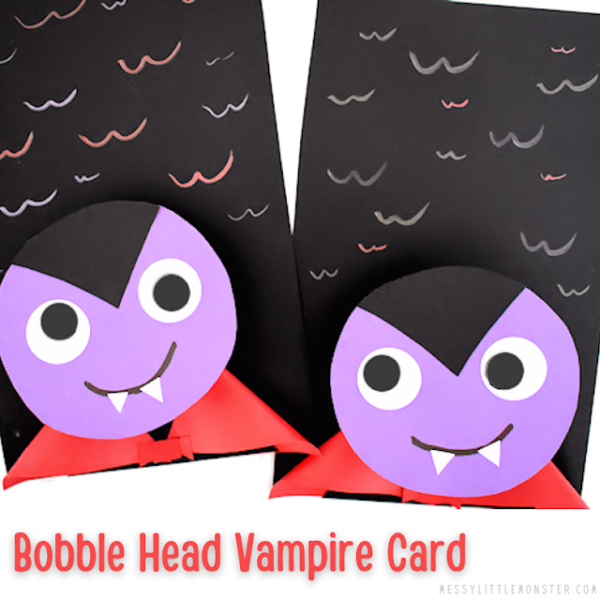 17 Cute Vampire Crafts For Kids - Desert Chica